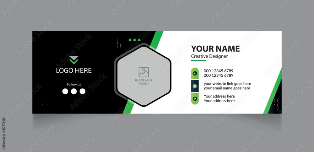 Professional Email Signatures Template Design and email footer and ...