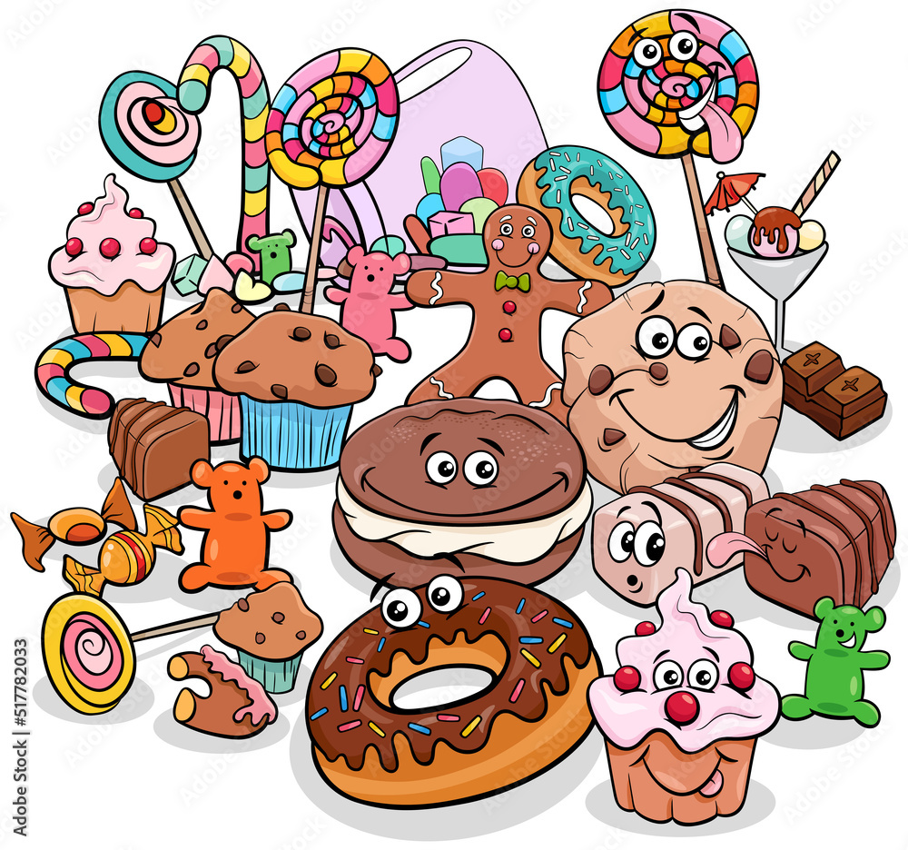 Sweet Foods Clipart