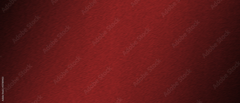 Red metal technology horizontal background with polished, brushed ...