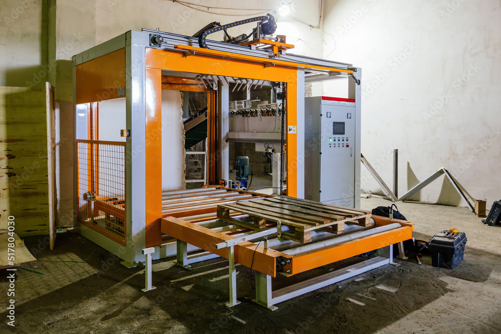 Poster Cement packaging, bagging and stacking machine – Wall Art ...