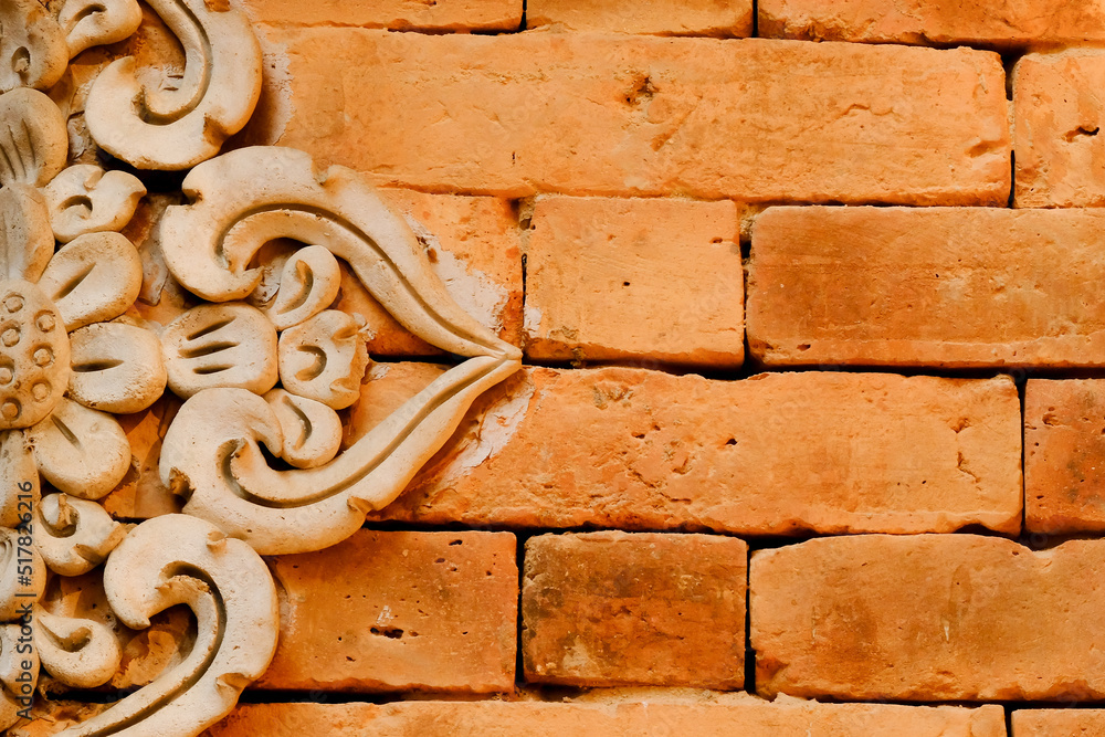 Elements of architectural decoration of buildings, plaster stucco, wall ...