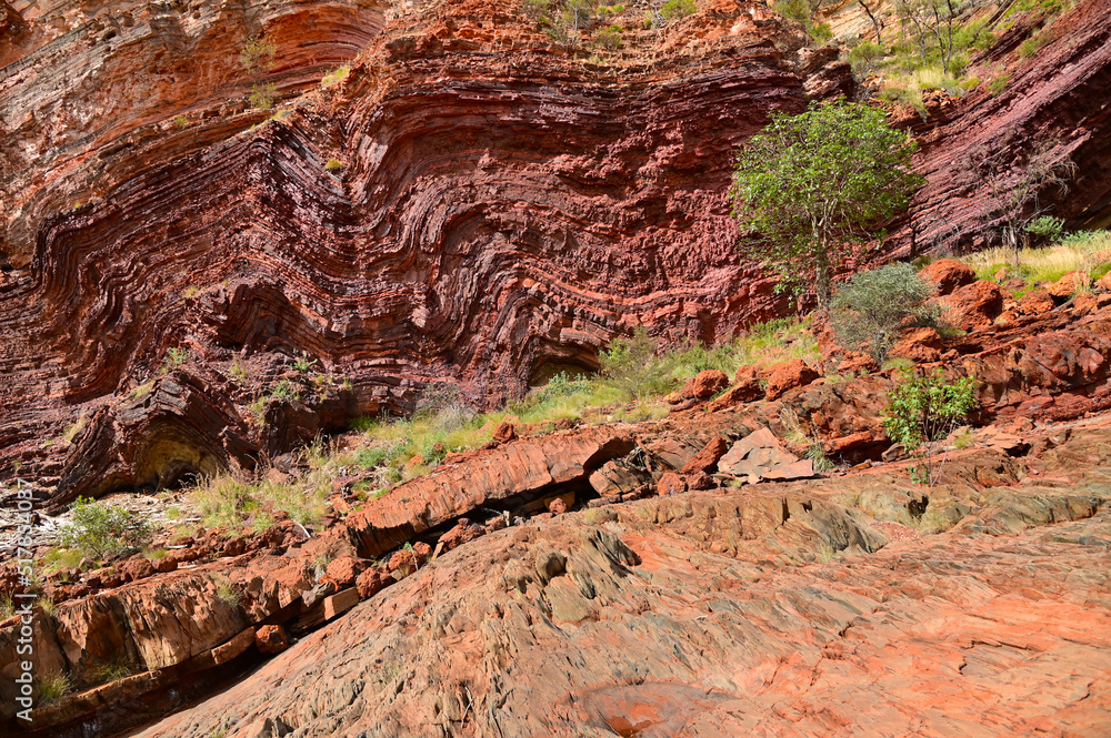 Hamersley Gorge Karijini National Park Pilbara region in Western ...