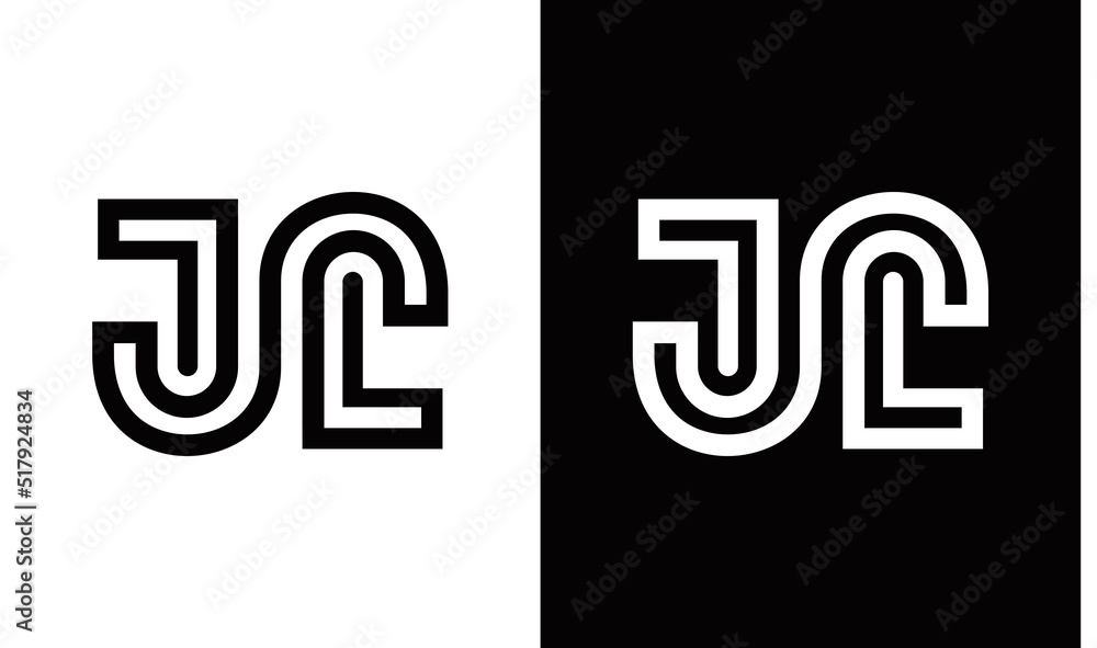 letter jj symbol logo Stock Vector | Adobe Stock