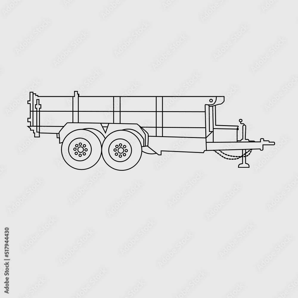Big Tex Trailers SVG Bundle Cut File, Flatbed Semi Truck Svg, Flatbed ...