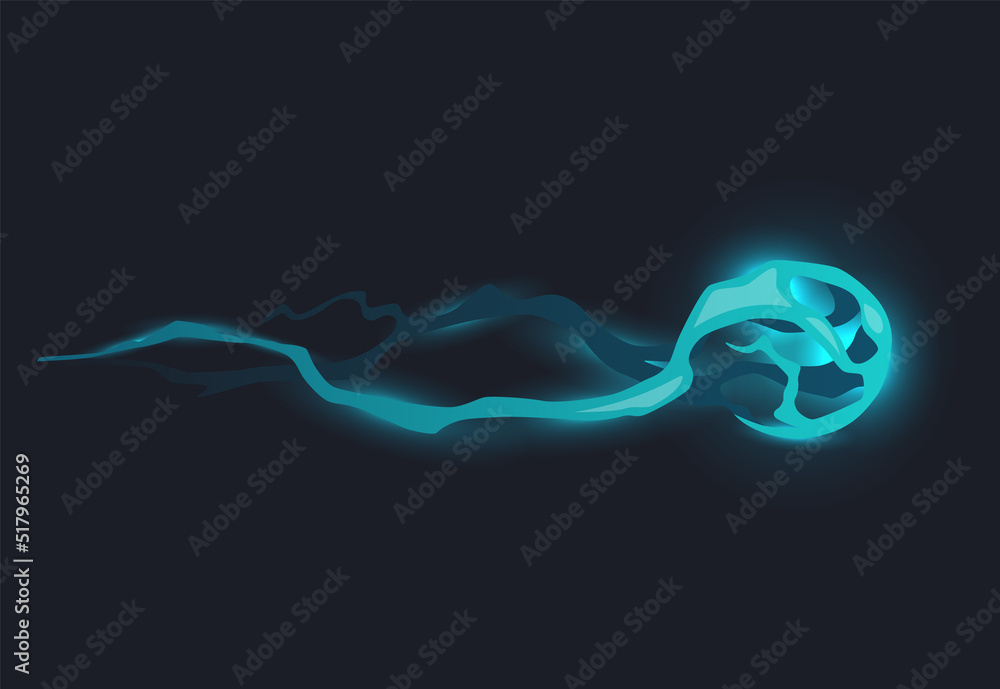 Cartoon laser gun beam. Futuristic shot effect. Blaster attack. Alien ...
