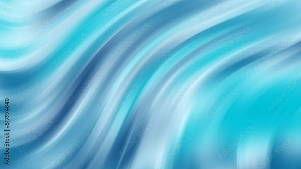 Abstract blue gradient animated background. Pattern movement of chaotic ...
