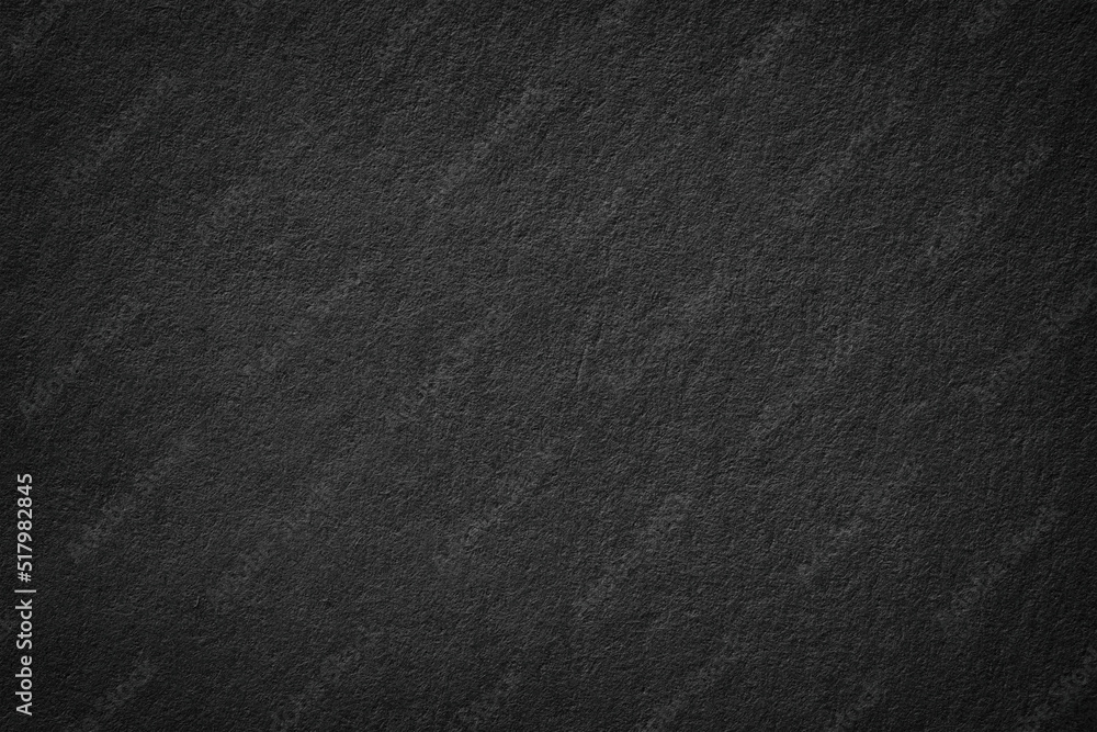 black paper background, dark wallpaper canvas texture Stock 사진 | Adobe ...