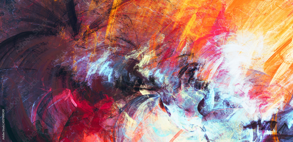 Art paint. Bright artistic painting background. Abstract colours ...