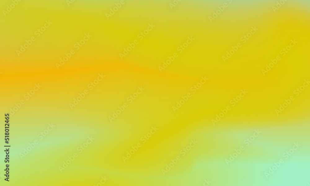 Beautiful gradient background, yellow, orange and green smooth and soft ...