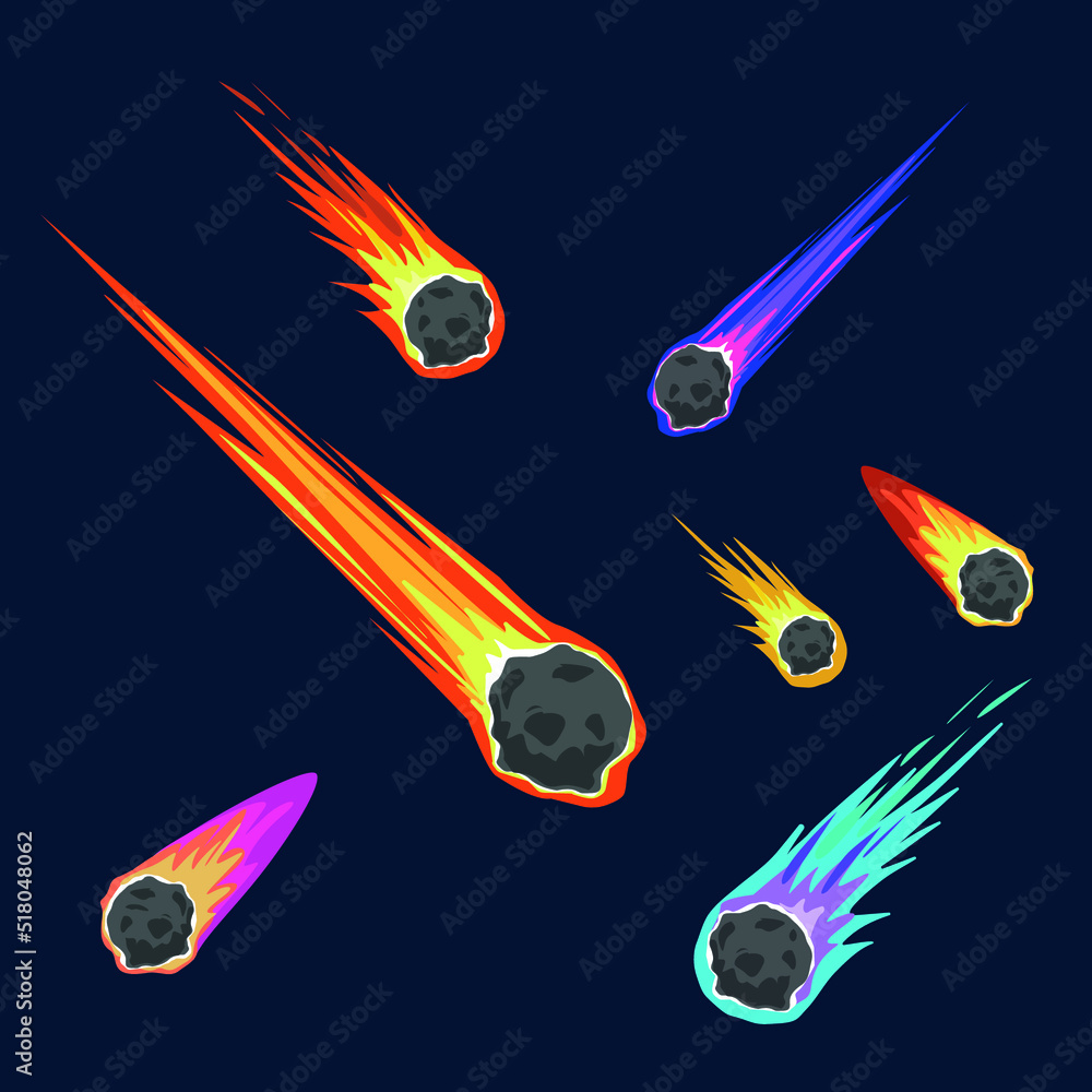 Asteroid Illustration