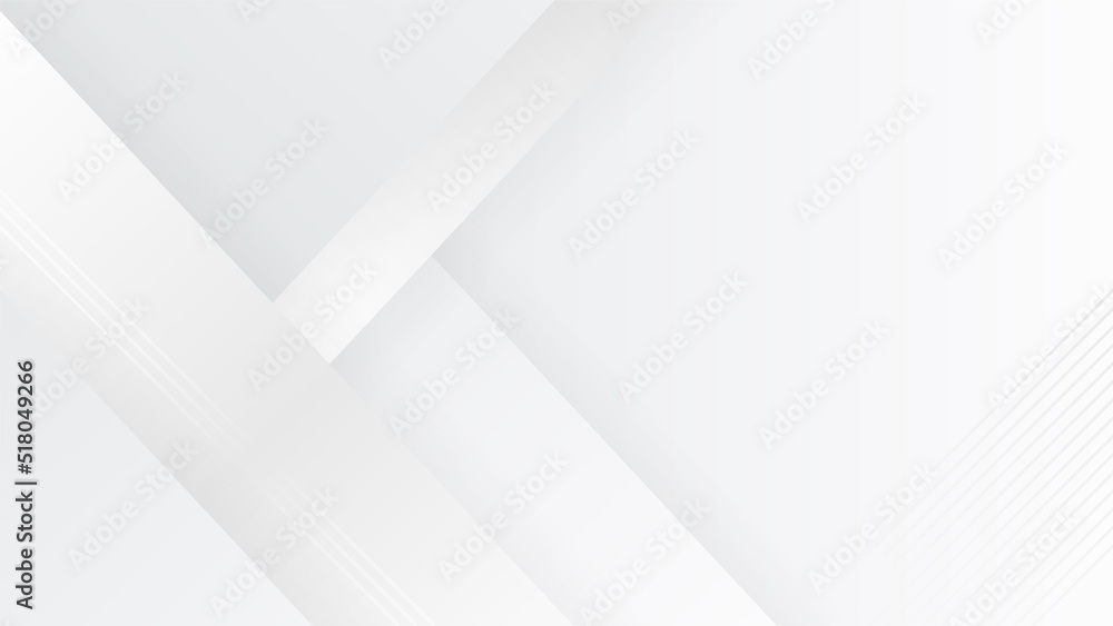 White abstract background. Vector illustration for presentation design ...