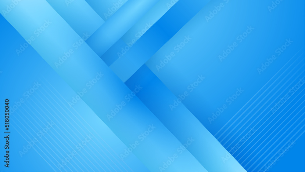 Blue abstract background. Vector illustration for presentation design ...