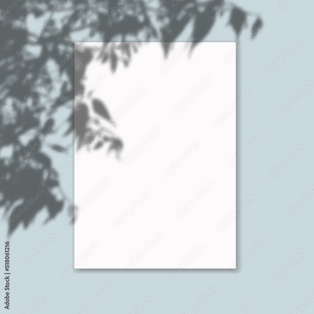 Drop shadow overlay effect on sheets of paper.Modern minimalist style ...