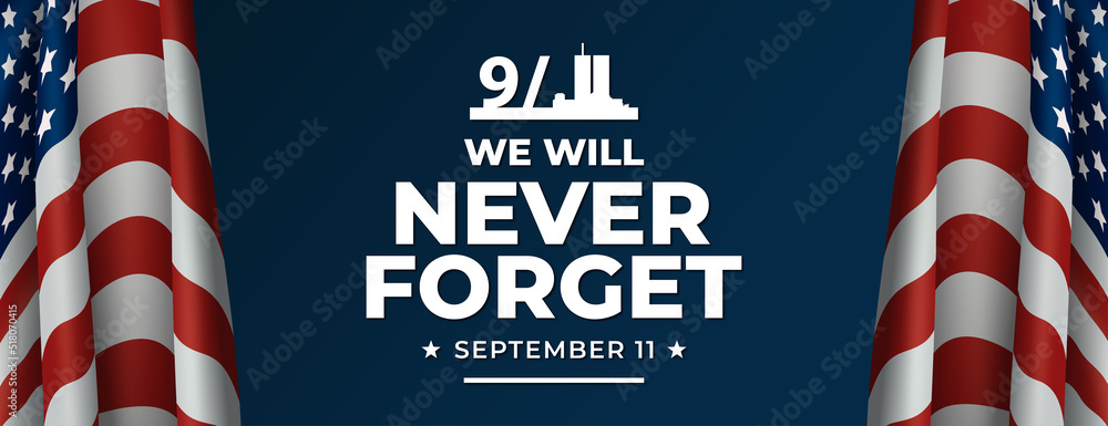 9-11 Patriot Day Stock Illustration | Adobe Stock