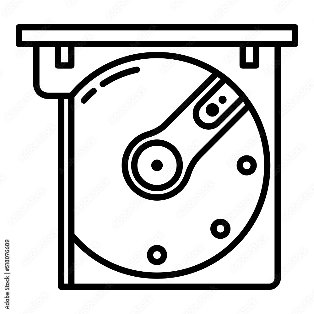 optical drive icon with transparent background Stock Vector | Adobe Stock