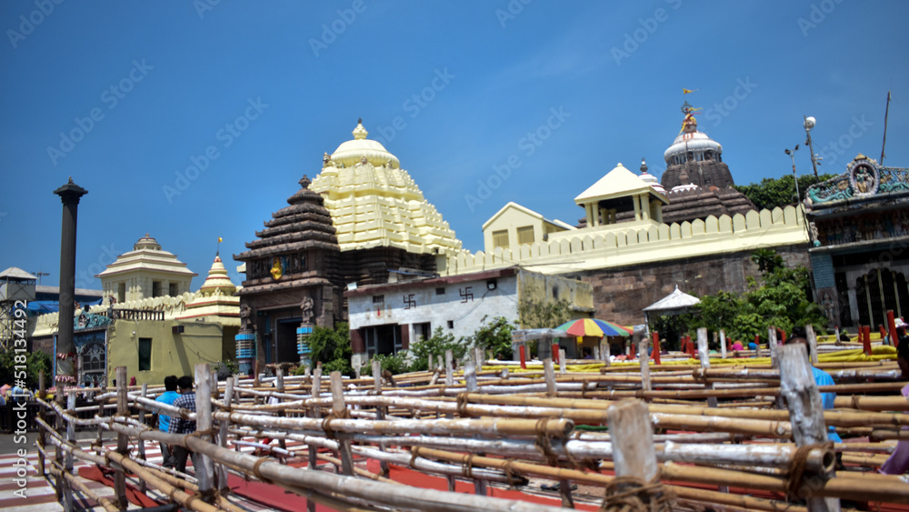 Puri, Odisha / India - June 19, 2022: Shree Jagannatha Puri Temple in ...