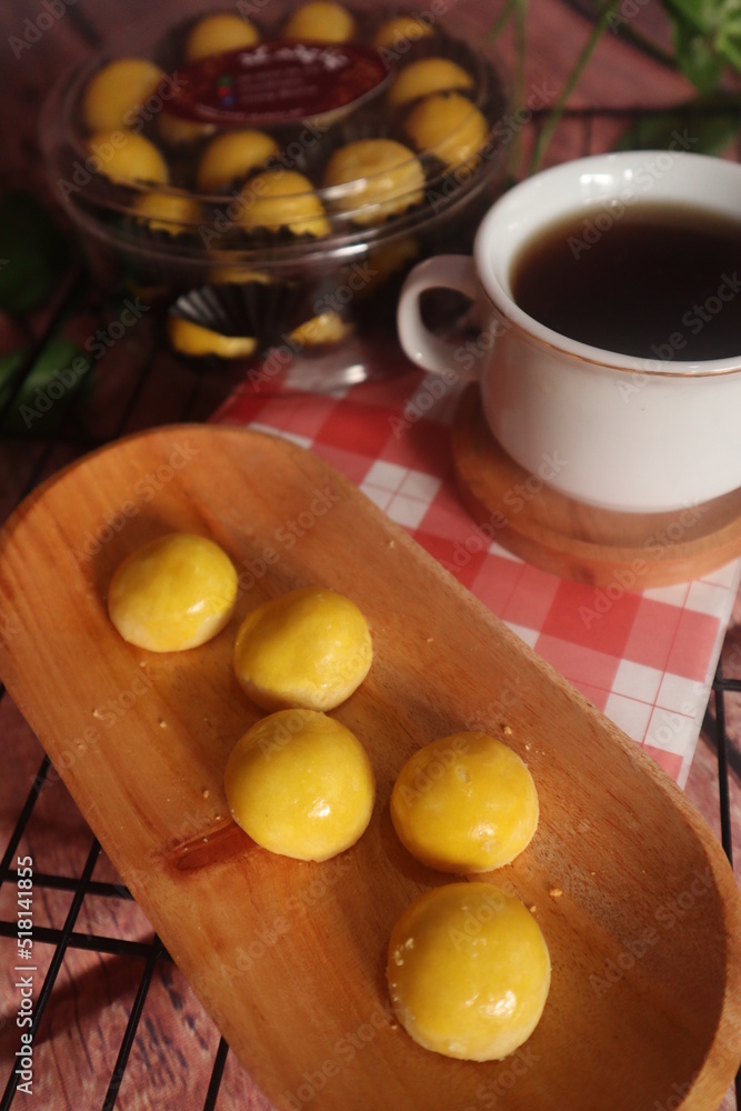 Nastar is a kind of pastry made from flour, butter, and egg dough ...