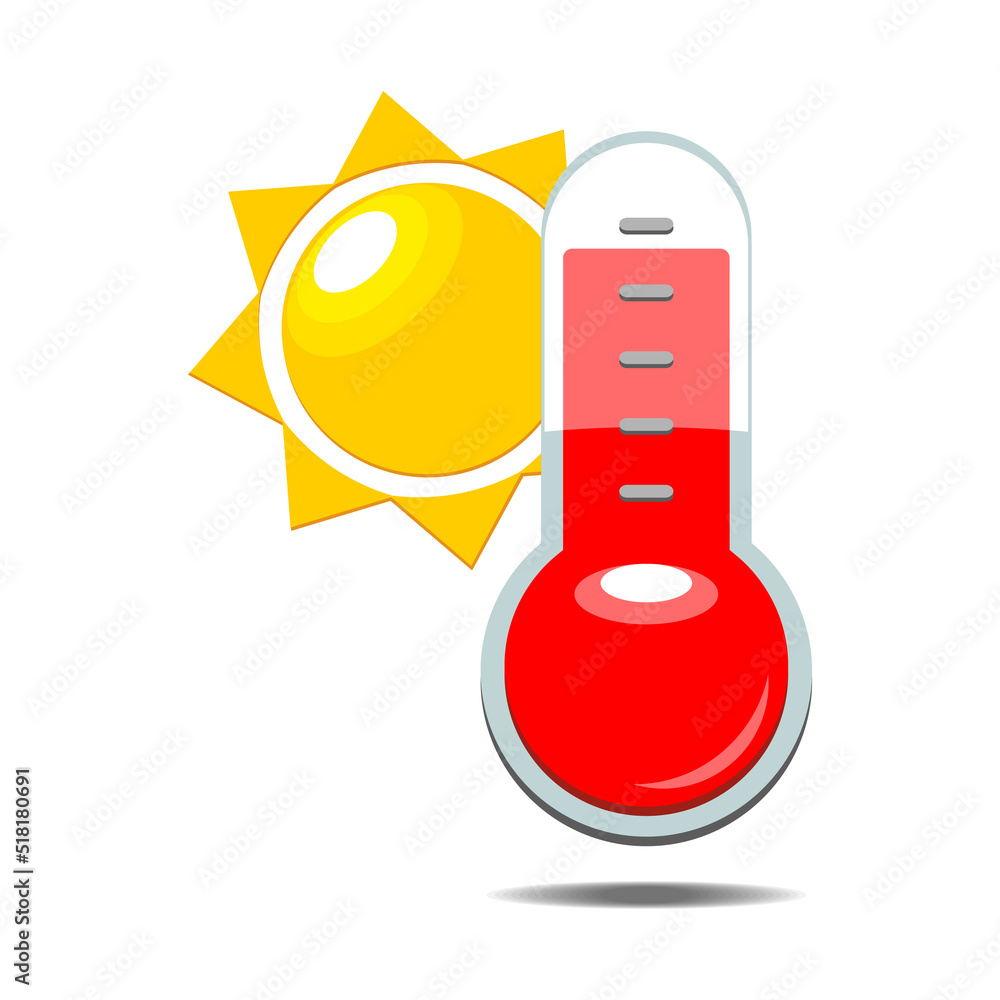 Hot weather, abnormally high temperature global warming on the planet ...