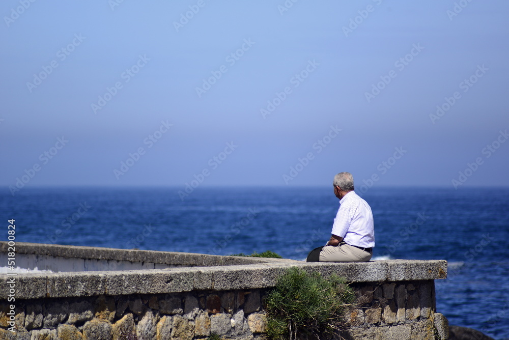 Man Waiting For Someone Special