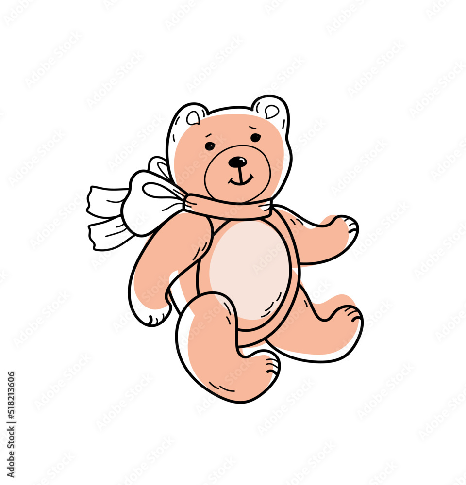 Baby Teddy Bear Vector