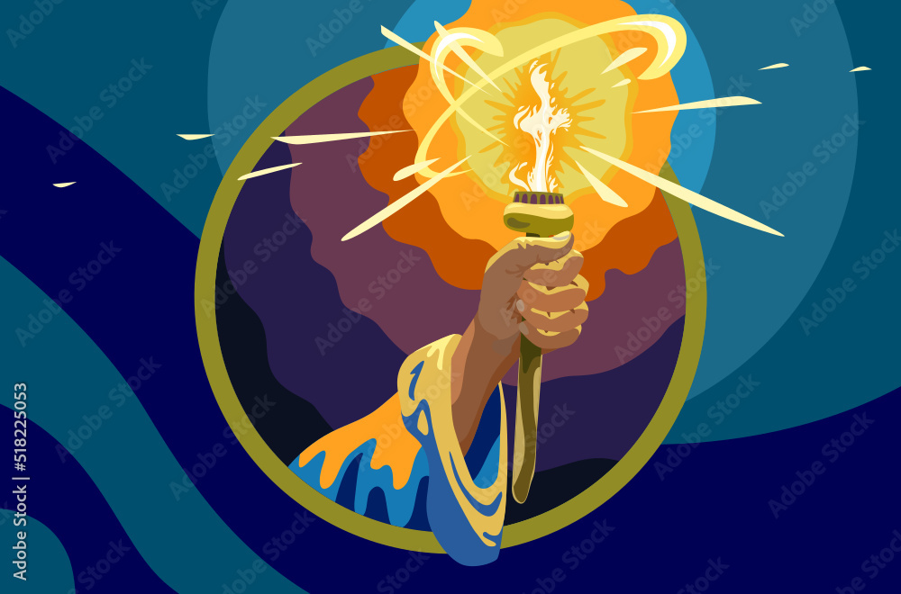 Light shines in darkness, light of God, light of Jesus Christ, light of ...