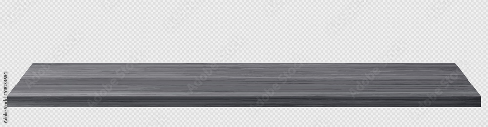 Wood table perspective view, wooden surface of desk, kitchen top made ...