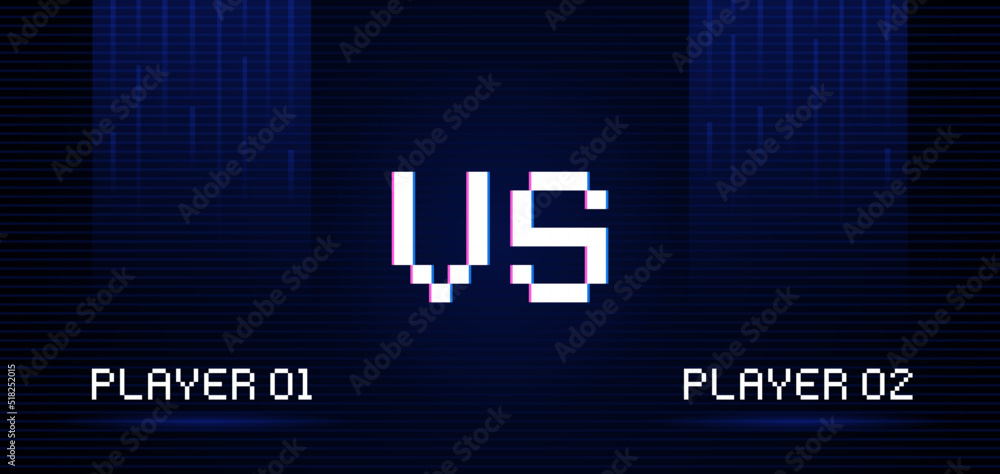 Modern trendy versus battle background. Competitions between two ...