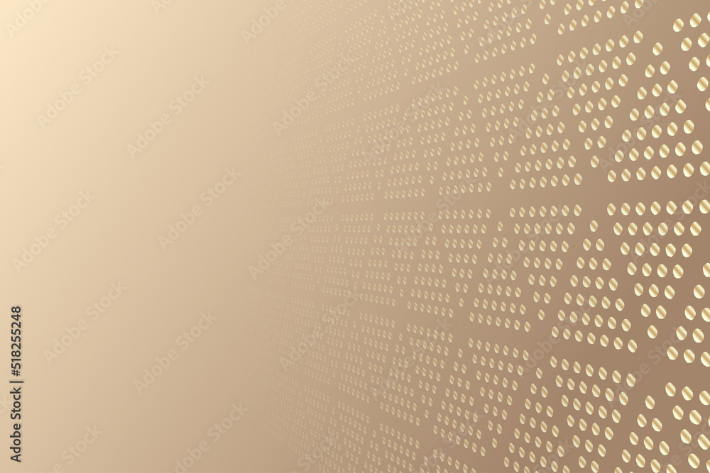 Golden halftone pixel dot texture texture background Stock Illustration ...