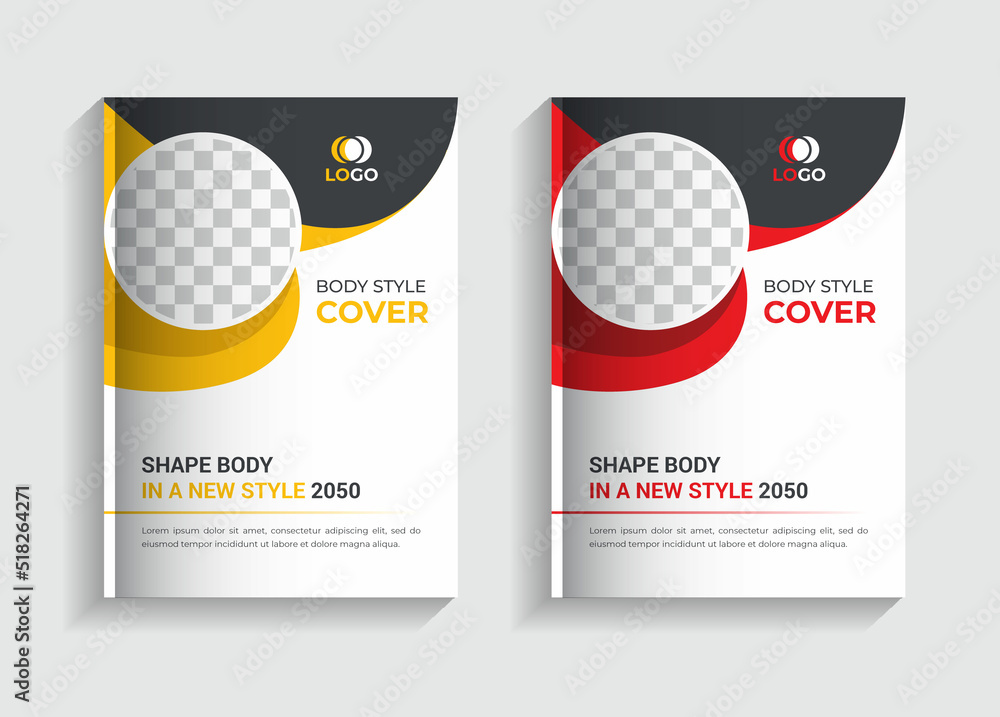 Education and school book cover page design. Corporate business cover ...