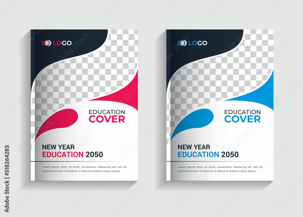 Education Book Cover Design Template. Fashion Books. Social Media Post ...