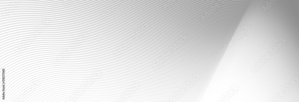 Linear abstract background, vector design 3D lines in perspective ...