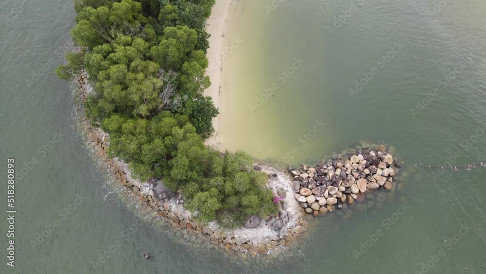 Sentosa, Singapore - July 14, 2022: The Landmark Buildings and Tourist ...