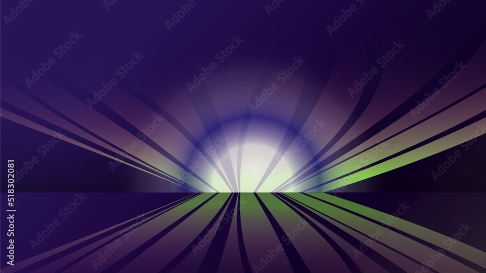 Abstract colorful Music background, gradient effect, sun light effect ...