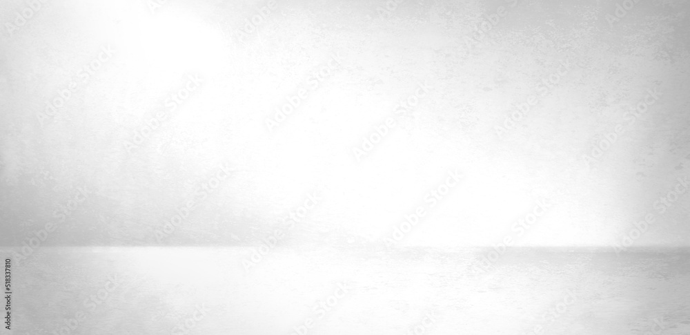 White Background created from light and shadow inside white wall room ...