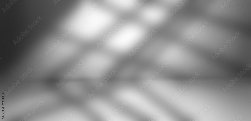 Gray background for product presentation with shadow and light from ...