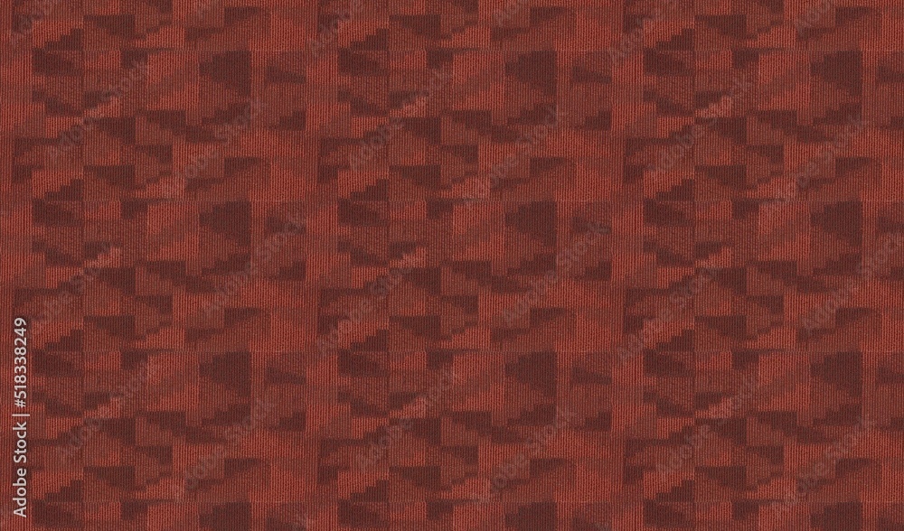 Red Hotel Carpet Texture. 3d rendering. Stock Illustration | Adobe Stock