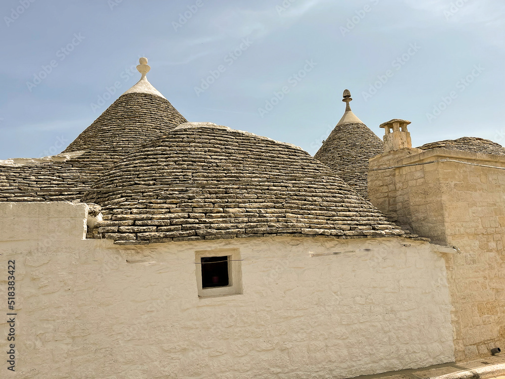 Alberobello, Italy, Apulia region Trullo buildings, Trulli of ...