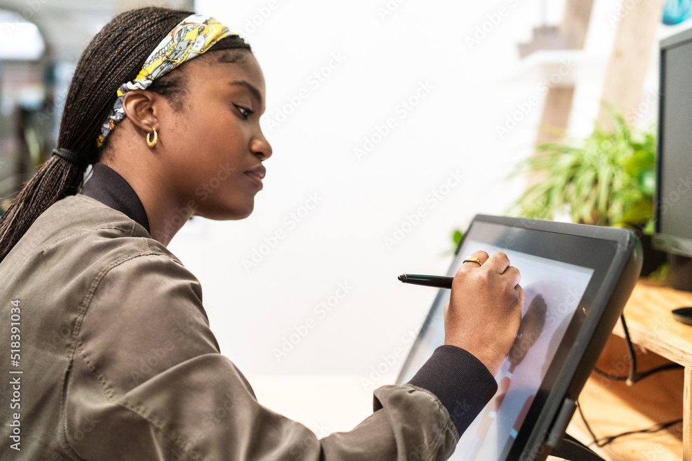 Animator at work Stock Photo | Adobe Stock