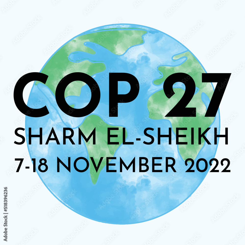 Vetor de COP 27, Sharm El-Sheikh, Egypt, 7-18 November 2022 - United ...