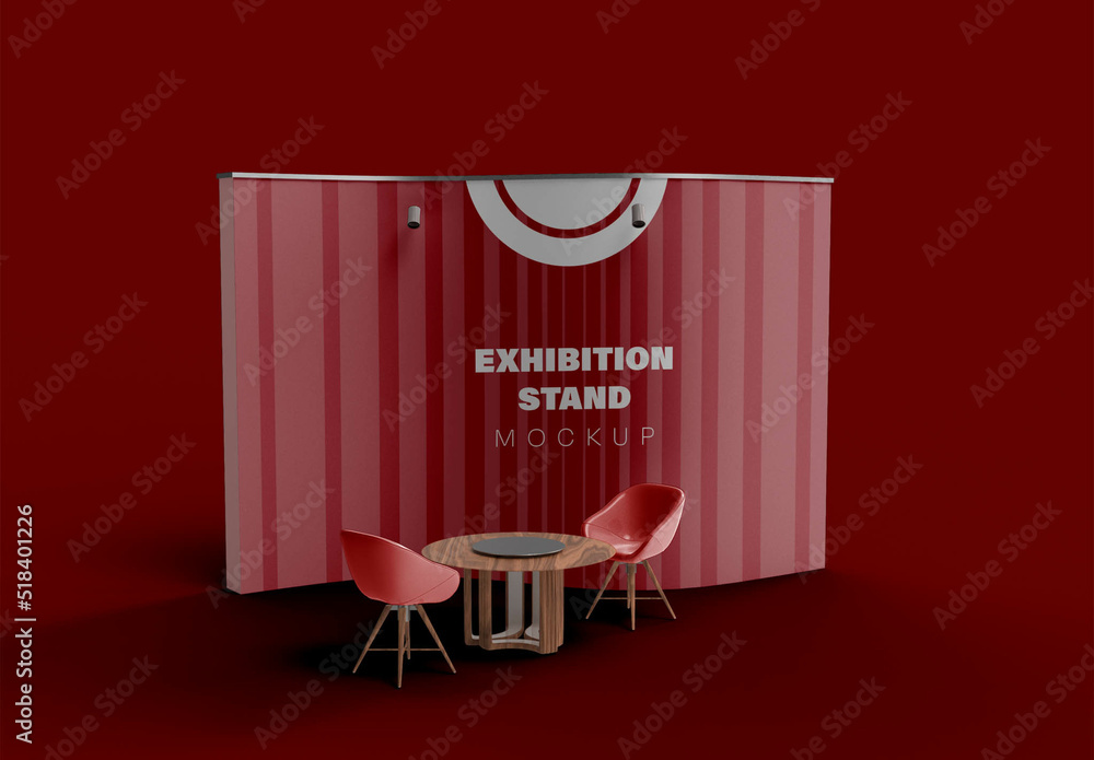 Stand Mockup Stock Template | Adobe Stock