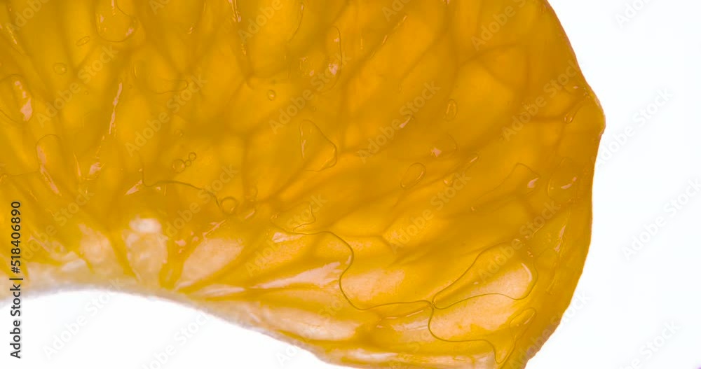 Сrushing Mandarin Fruits in 5 Stories. Mandarin Fruits are compressed ...