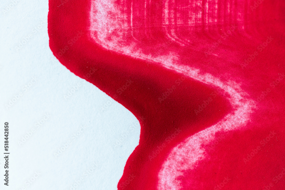 Red abstract modern acrylic paintings Stock Photo | Adobe Stock