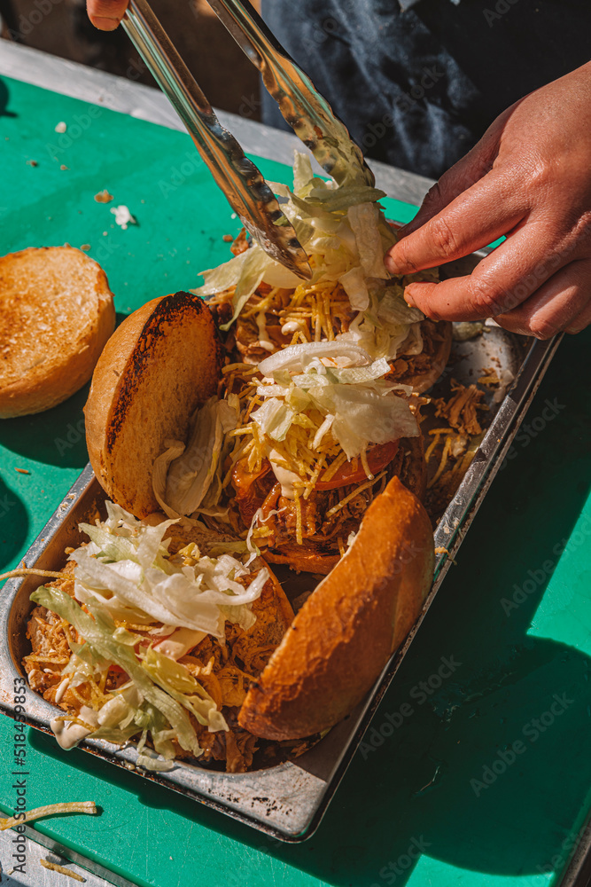 Hamburger - Street Food Stock Photo | Adobe Stock