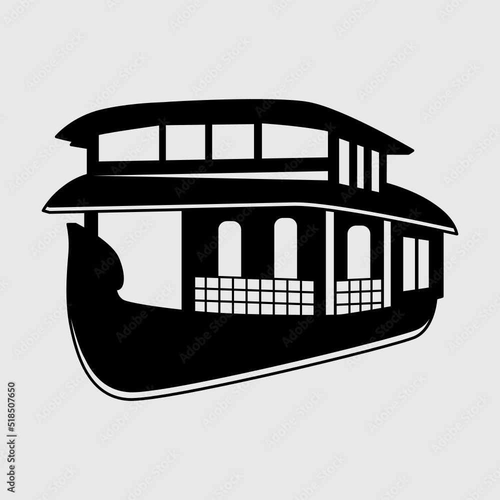 Houseboat SVG Cut File, Boating Svg, Pontoon Boat Svg, Lake Svg, Boat ...