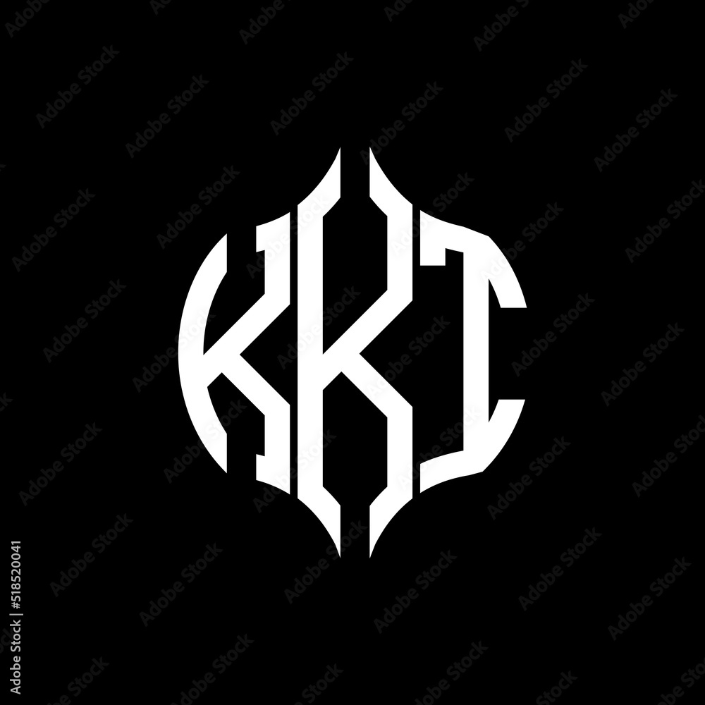 KKT letter logo. KKT best black background vector image. KKT Monogram ...