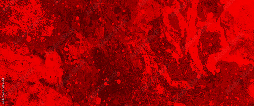 Red background with vintage faded white watercolor wash texture, red ...