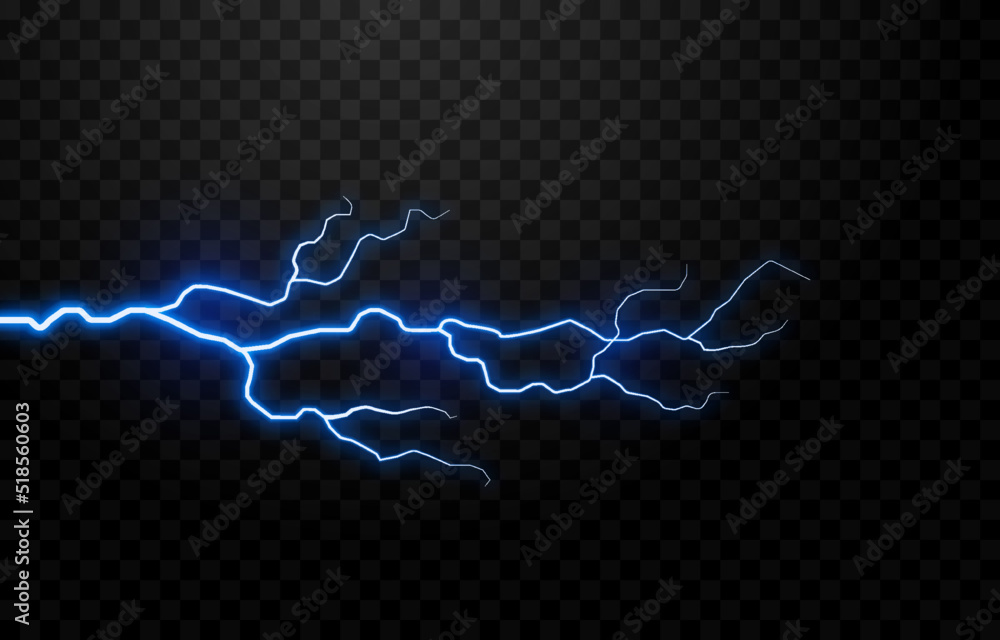 Vector lightning, lightning png, thunderstorm, lighting, flash. Natural ...