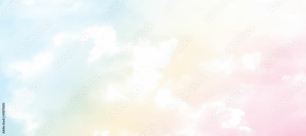 Colorfull sky abstract background Stock Vector | Adobe Stock