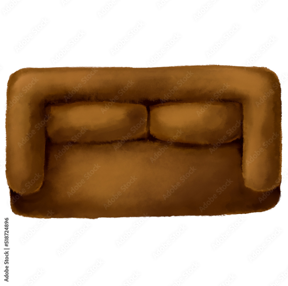 sofa top view plan drawing layout mock for interior architecture design ...