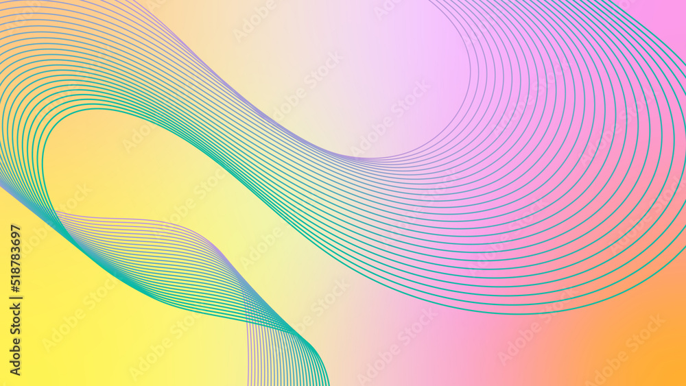 Light color backdrop. Modern gradient background with abstract lines ...